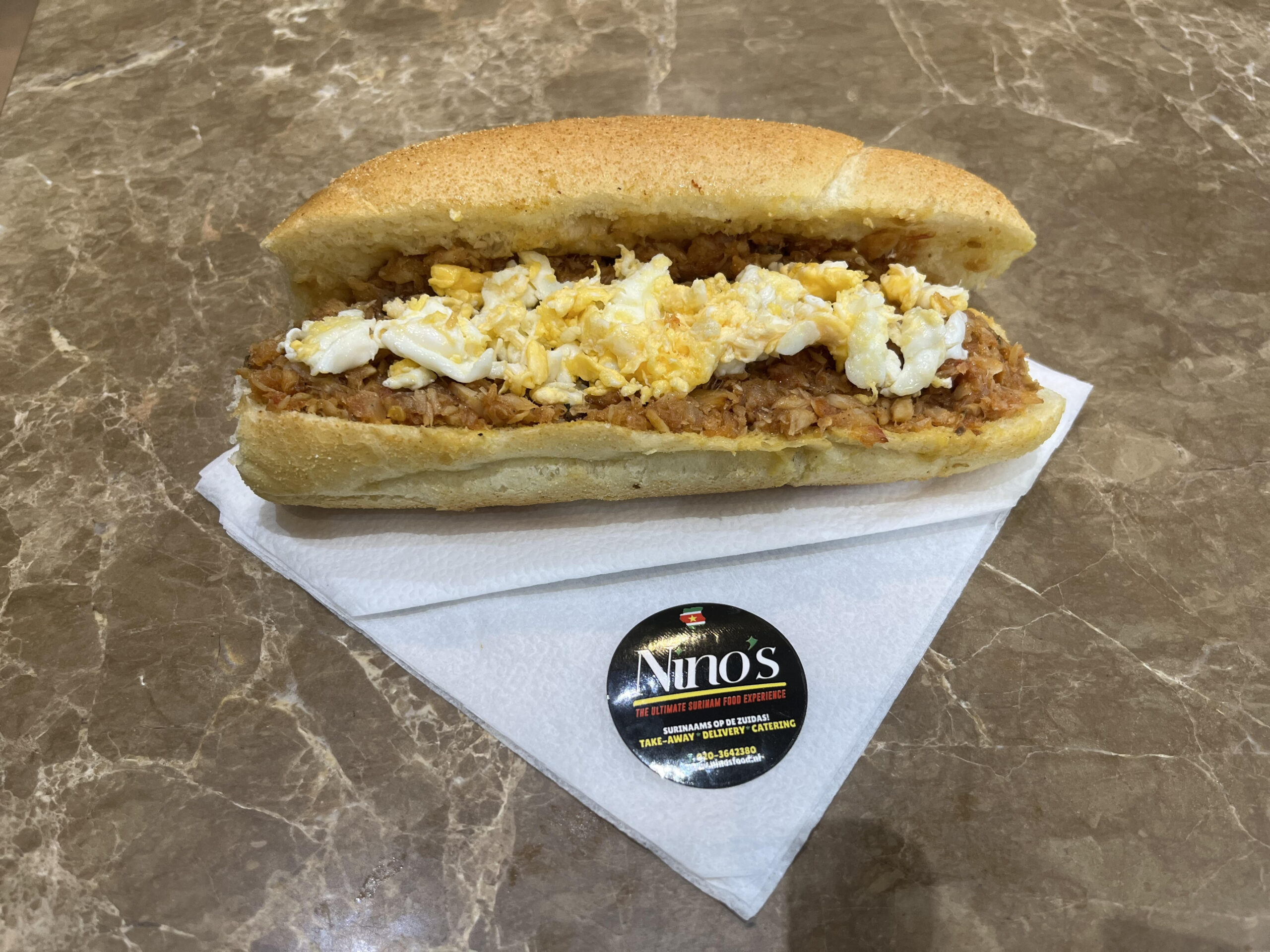 Nino's Surinam Food - Menu